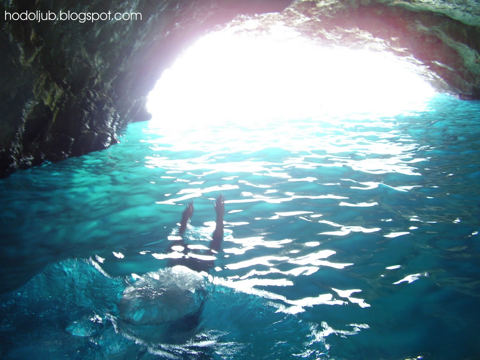 hodoljub: Plovidba: Žanjice - Plava špilja