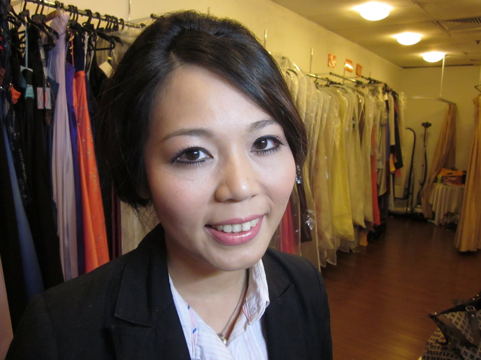 英的点点滴滴: Make-Up Artist - Hui Yee Before n After