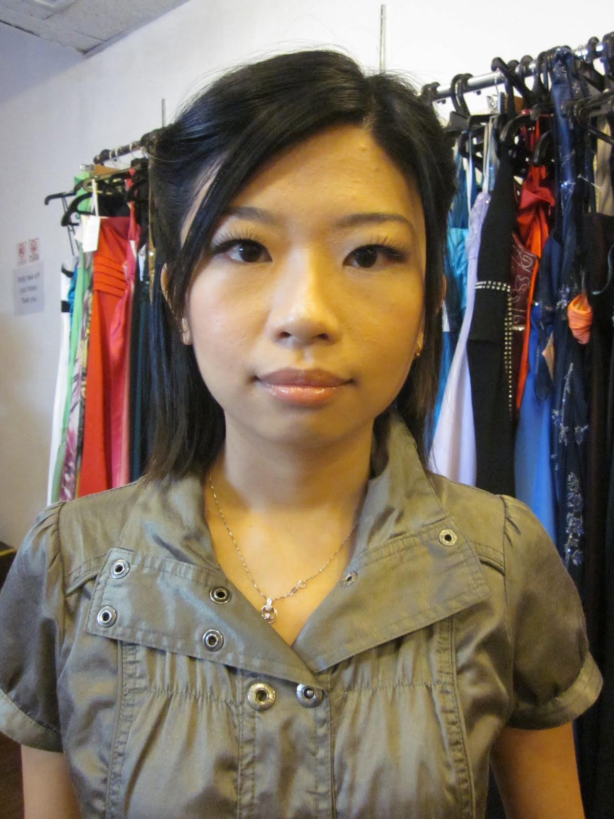 英的点点滴滴: Make-Up Artist - Hui Yee Before n After