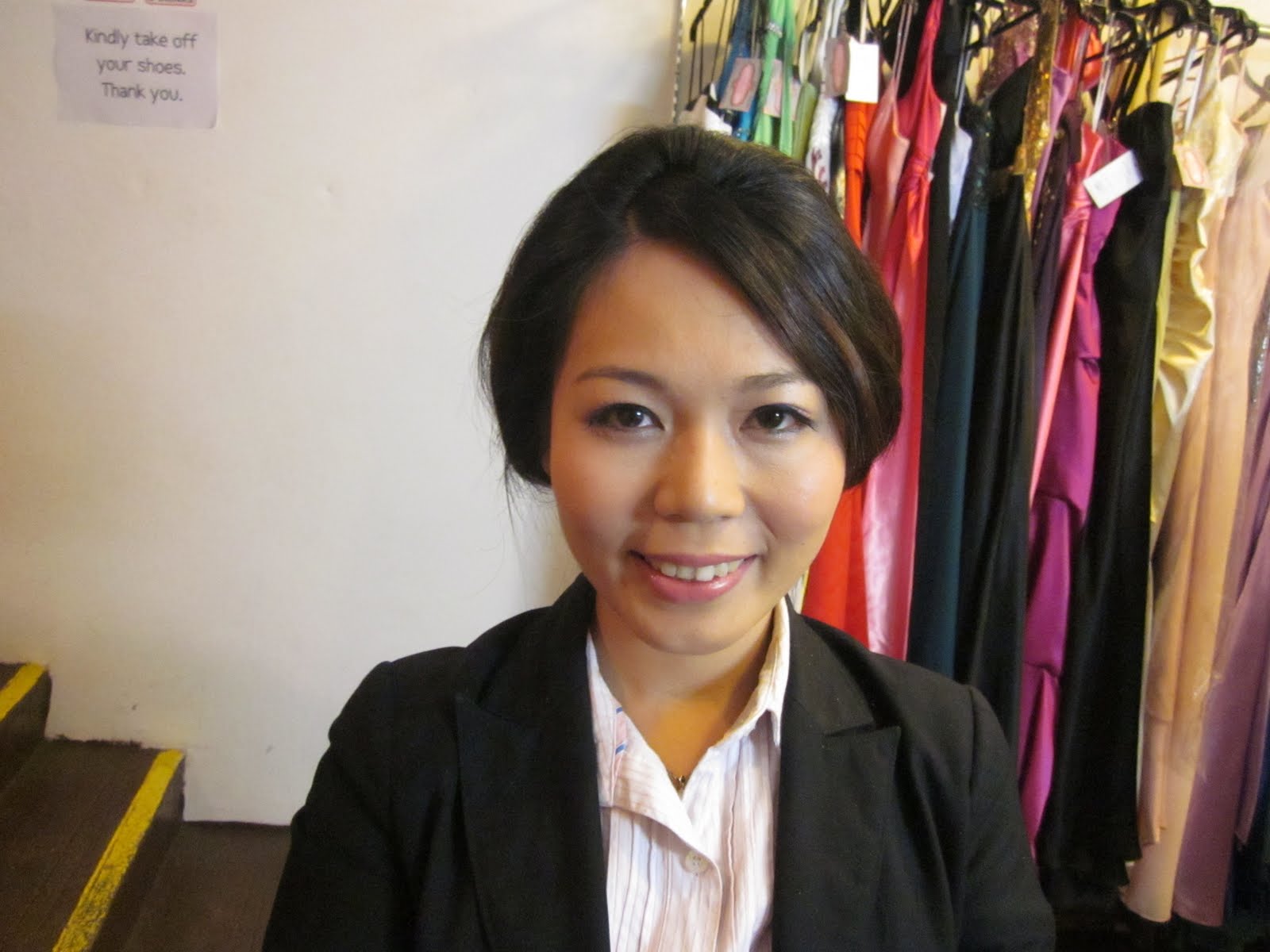 英的点点滴滴: Make-Up Artist - Hui Yee Before n After