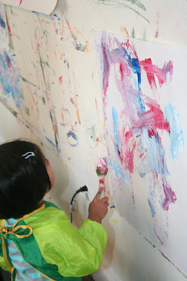 Art at the Center - A Studio Lab: Exploring Paint - Tools, Mark Making ...
