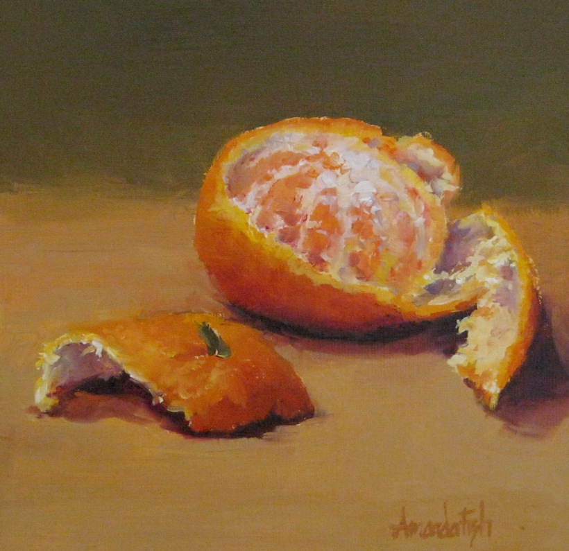 Amanda's Paint Blog: Painting more Oranges
