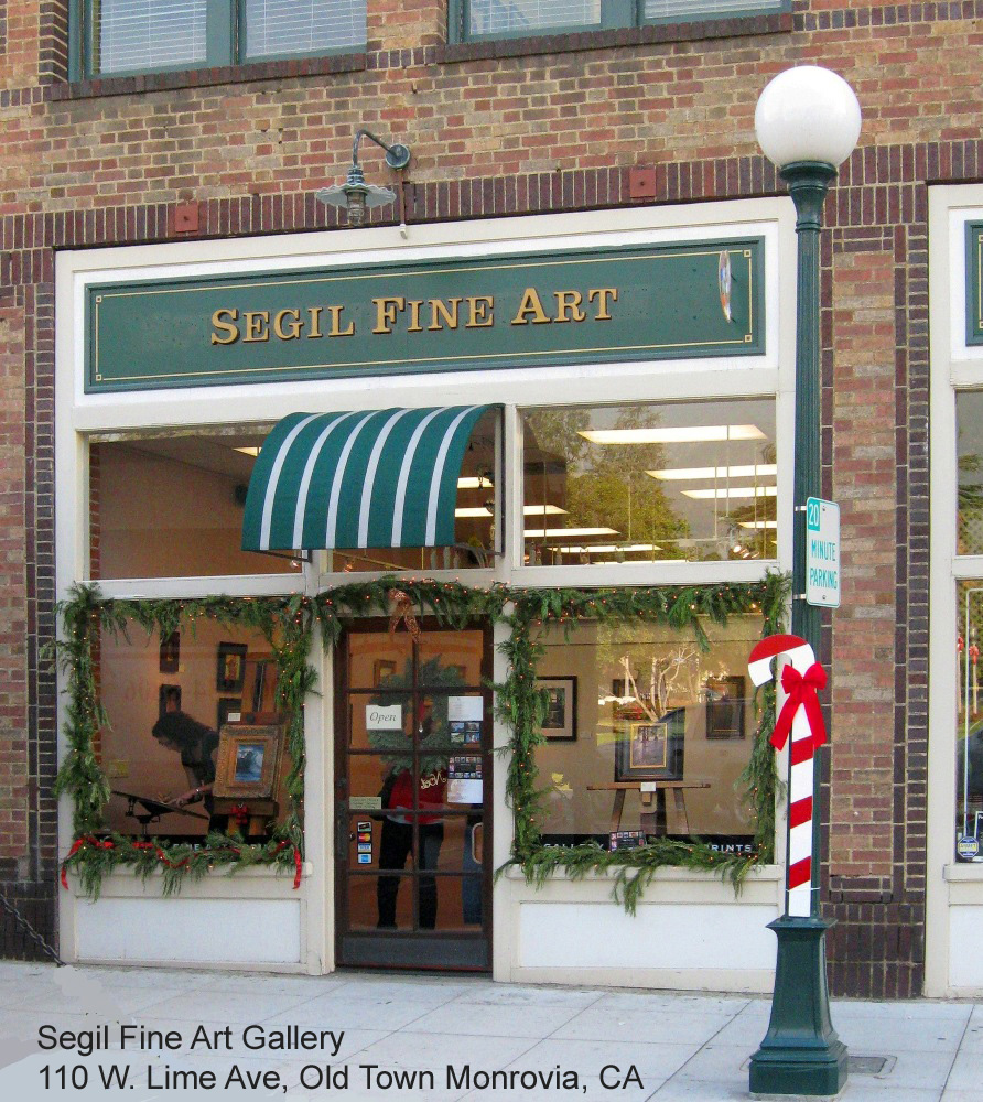 Amanda's Paint Blog: Segil Fine Art Gallery & Old Town Monrovia