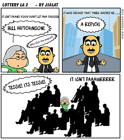 Language arts blog: The lottery comic