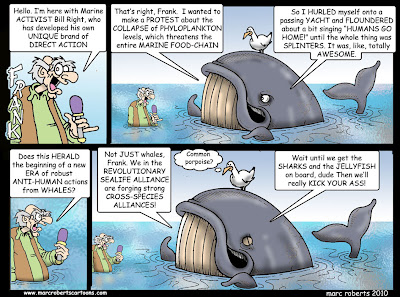 MARC ROBERTS CARTOONS: Whale Tale
