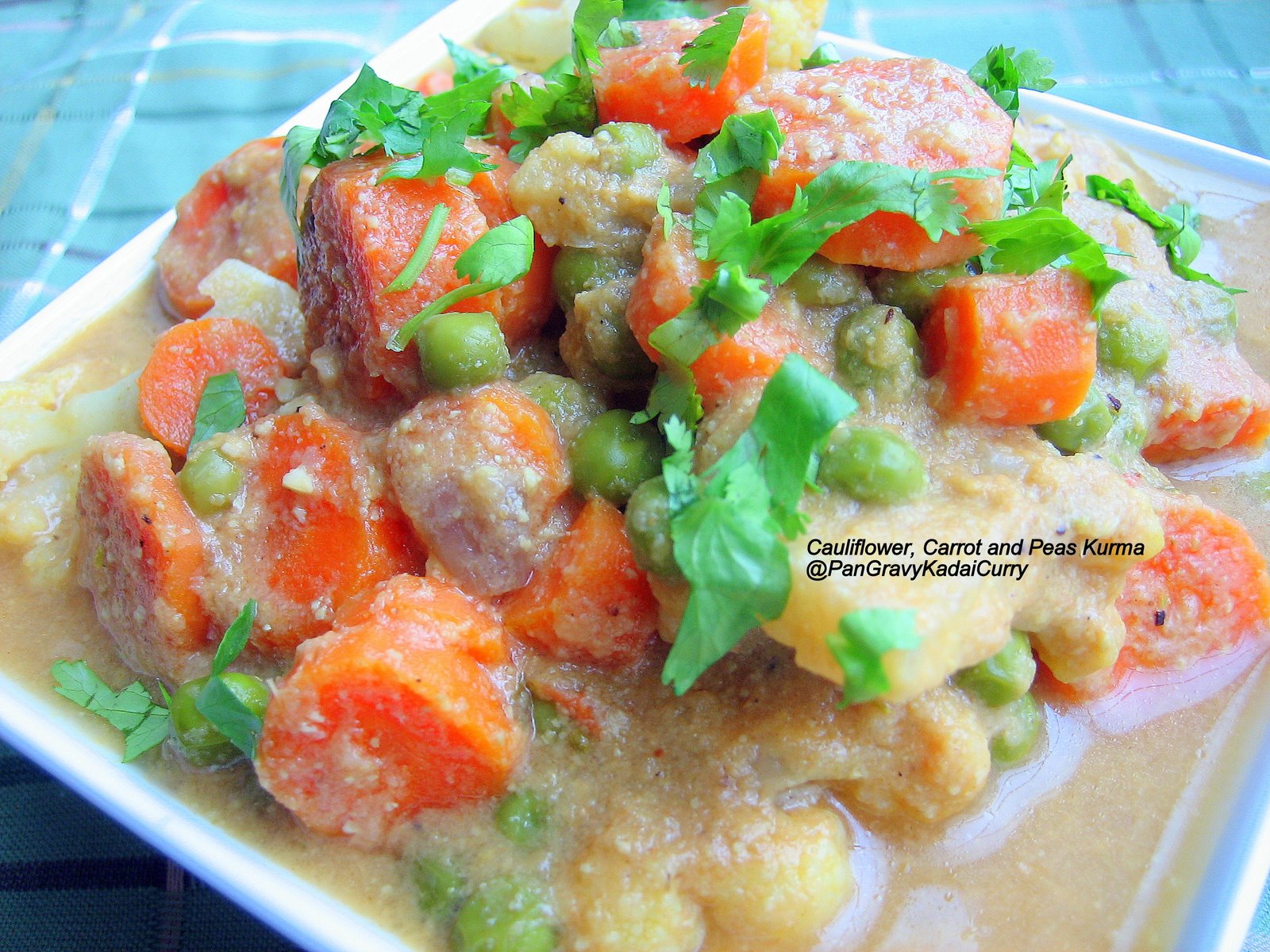 Pan Gravy Kadai Curry: Basics:The Making of Simple Vegetable Kurma