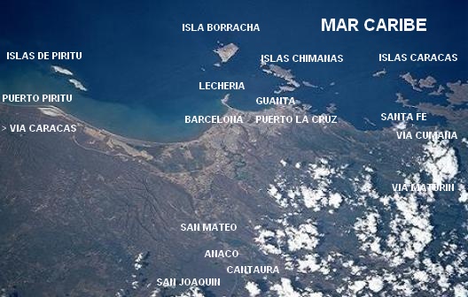 ***GRUPO YV - SAT RADIOAFICIONADOS POR SATELITE***: EASTERN VENEZUELA ...