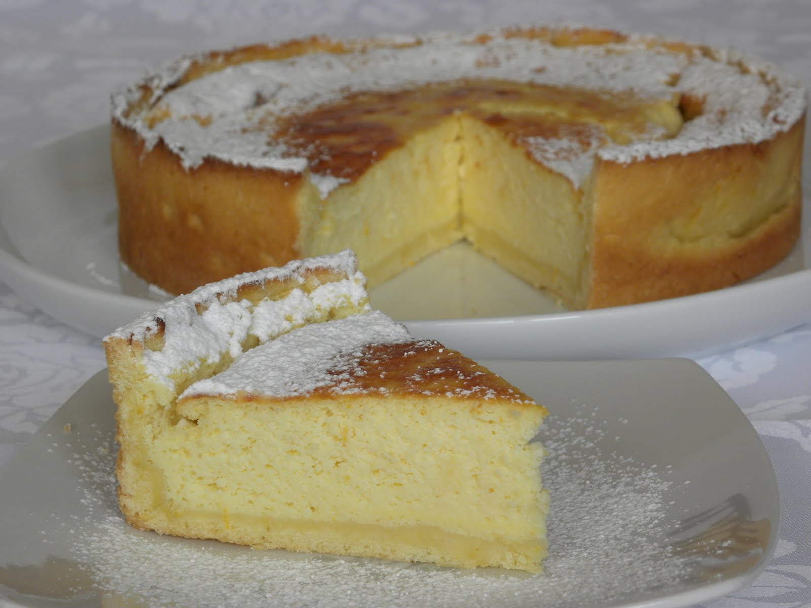 Dulce Denise: Torta de ricota y naranja