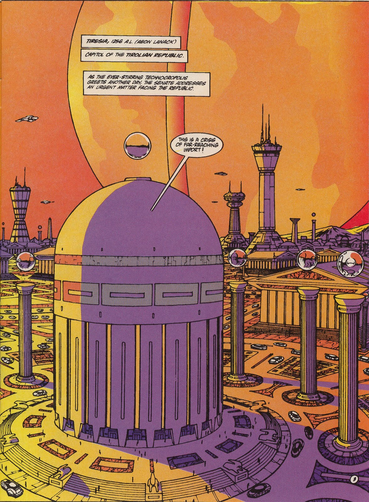 ROBOBLOG III Archives: DAY TEN: The Legend of Zor #1 - The Thirsting (1992)
