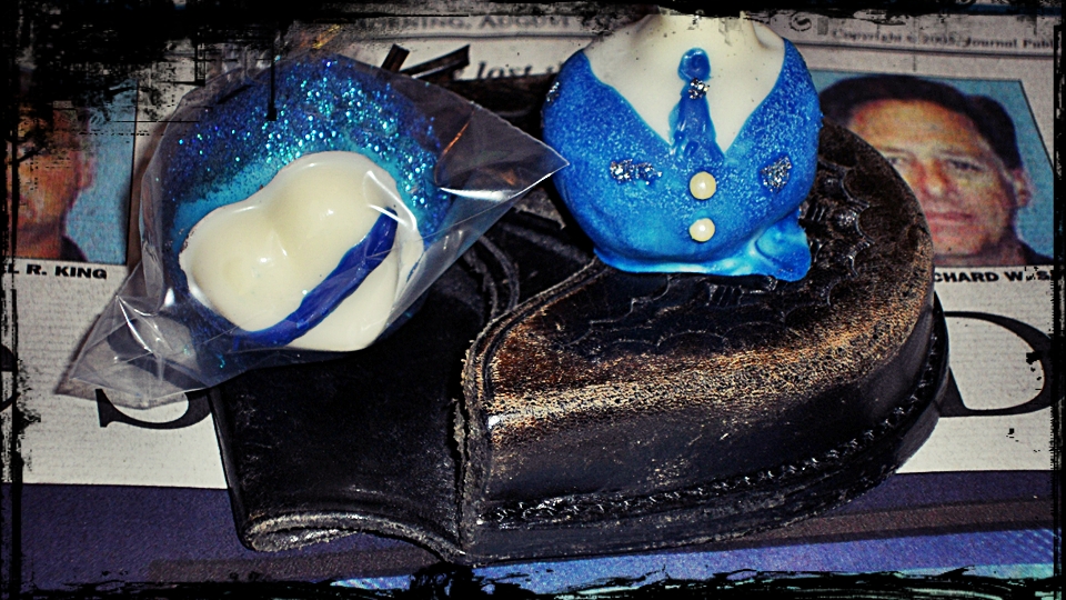 Hero Cake Pops: My Heroes have always been Police Officers...