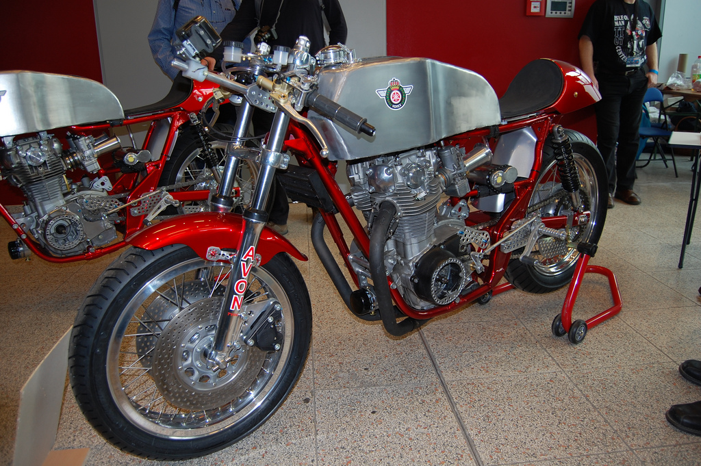 Candy Red Racer - RocketGarage - Cafe Racer Magazine