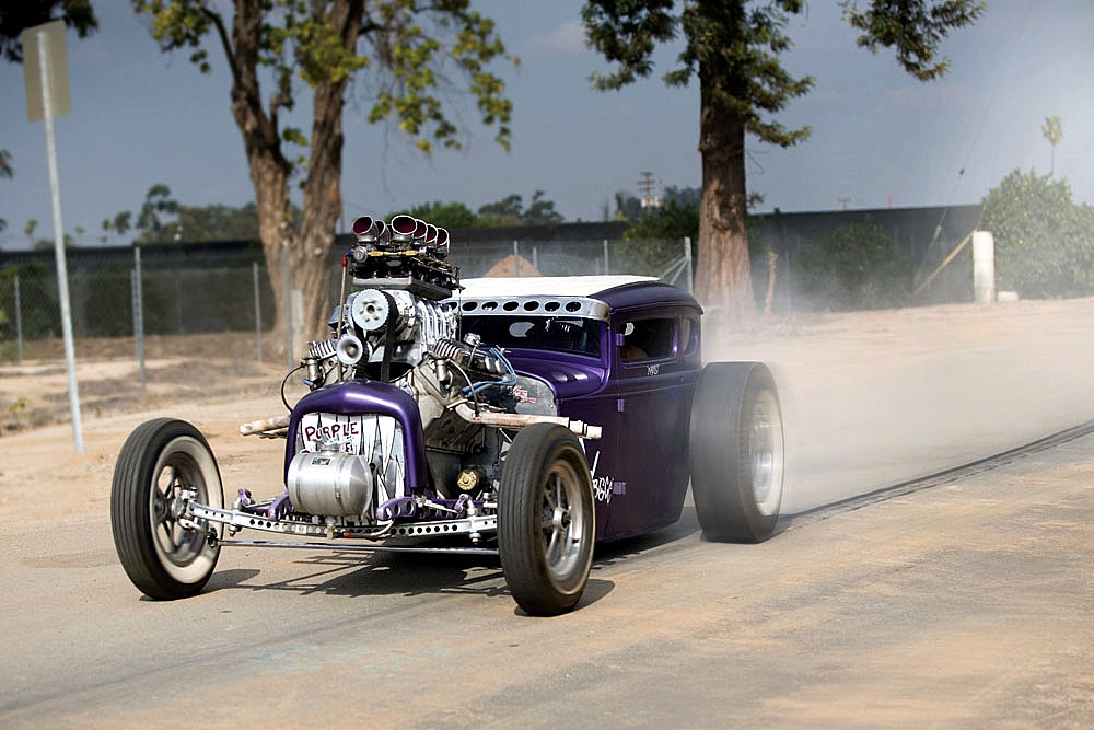 Purple Rod - RocketGarage - Cafe Racer Magazine