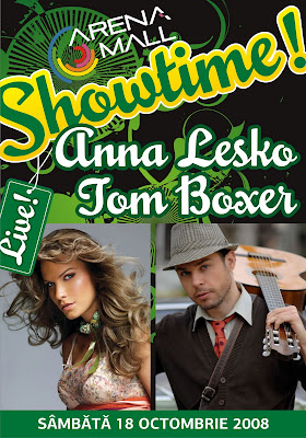 ShowTime @ Arena Mall: Anna Lesko si Tom Boxer - Ghinghes.ro