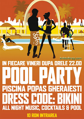 Pool Party @ Aqua Club Bacau, in fiecare vineri seara - Ghinghes.ro