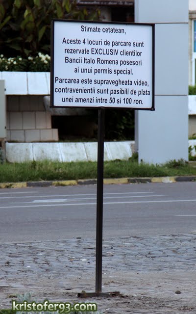 Parcare pentru smecheri - Ghinghes.ro