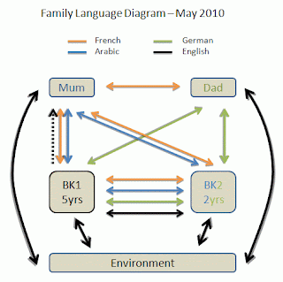 Babelkid - Raising Multilingual Children: Updated Family Language Diagram