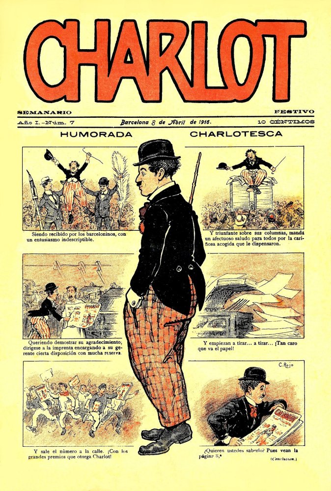 Los Semanarios Humorísticos y de Aventuras: Charlot