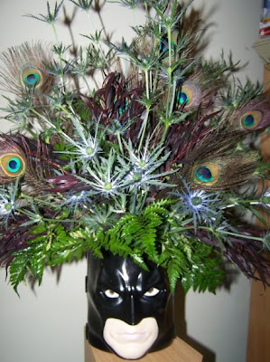 Batman Wallpaper Media: Batman "Blue Flower" Arrangement Inspired by ...