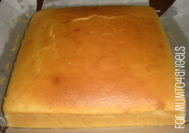 Mum to 4 Angels: Cream Cheese Butter Cake