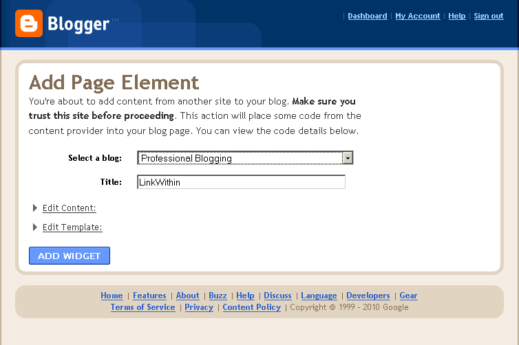 Adding widget "You Might Also like"