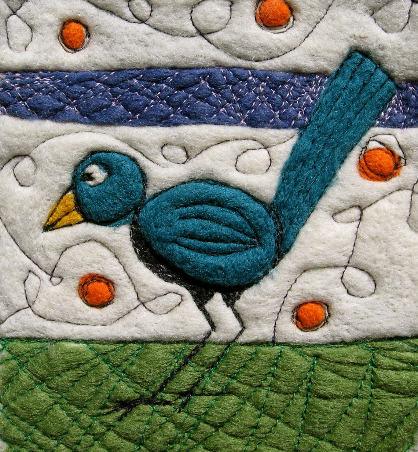 Lala and Gleen: Needle Felted Art