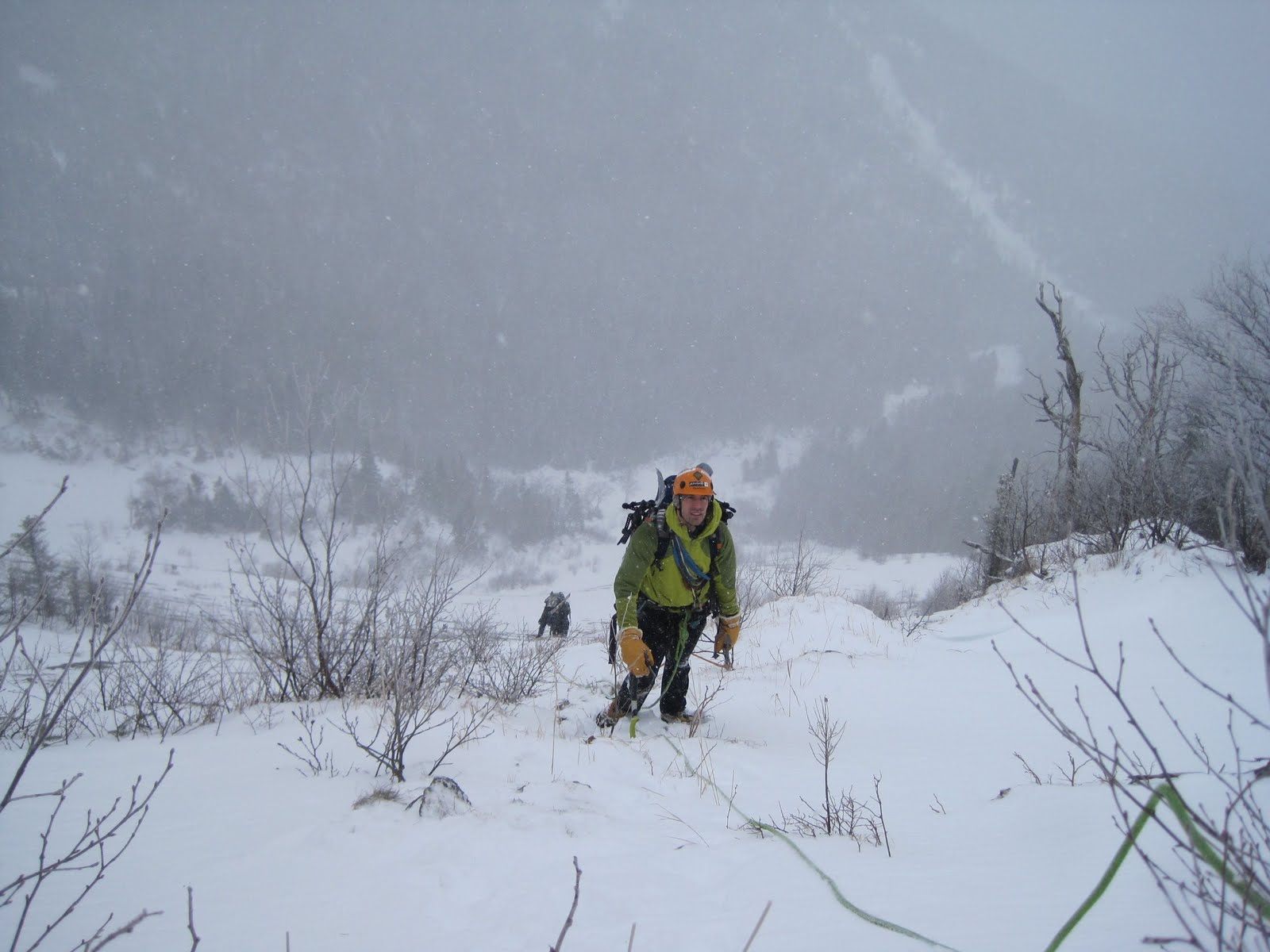 Climbing is fun.: Gothics North Face and True North Slide
