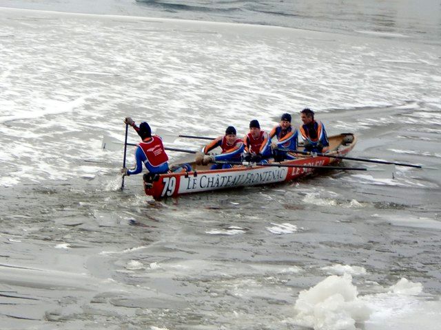 City Sidewalker: Québec Winter Carnival: Canoe Race Finals
