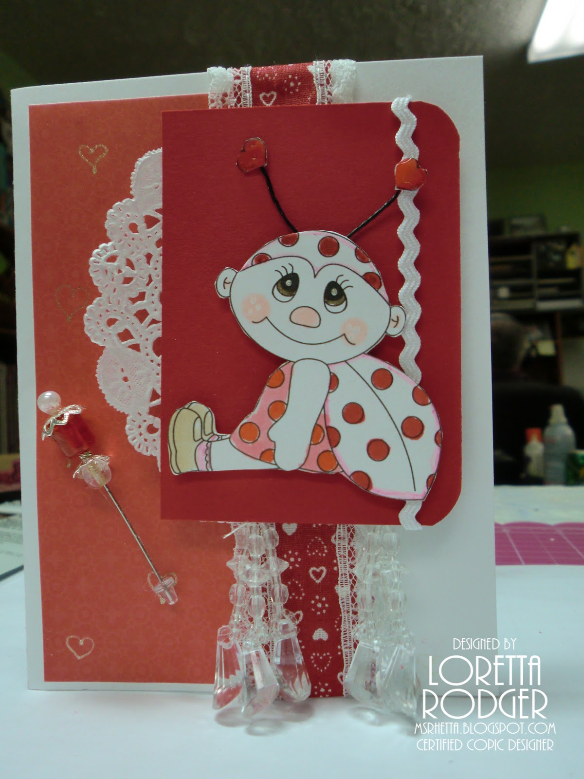 Lara The Lady Bug — A Valentine – Loretta Rodger