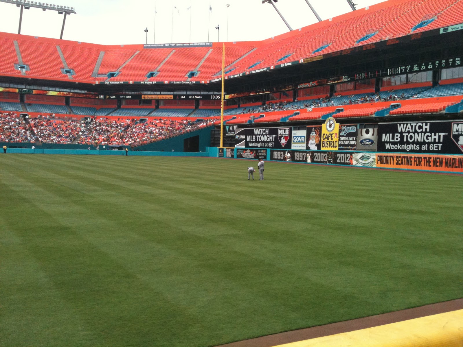 MLB Ballpark Project: Sun Life Stadium (Florida Marlins)