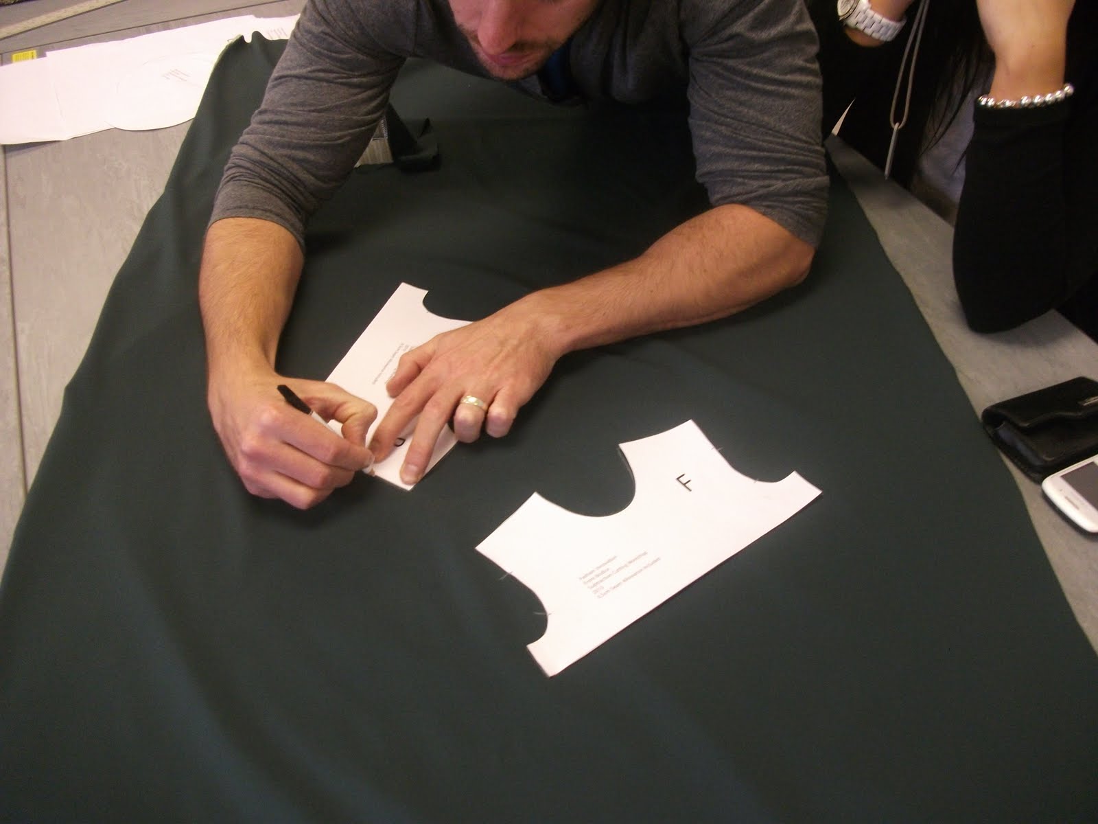 Innovation Design: Subtraction Cutting workshop! creating a final piece.