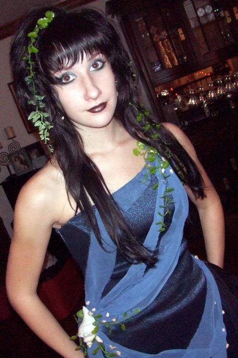 Scrapgowns: The Sea Goddess Amphitrite, Halloween 2010