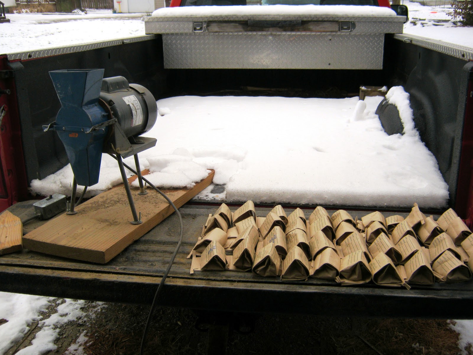 Observations in Agriculture: Soil Grinding.