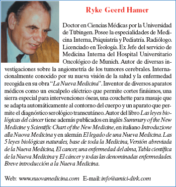 ReVivir: Dr. Ryke Geerd Hamer, Artículos Científicos