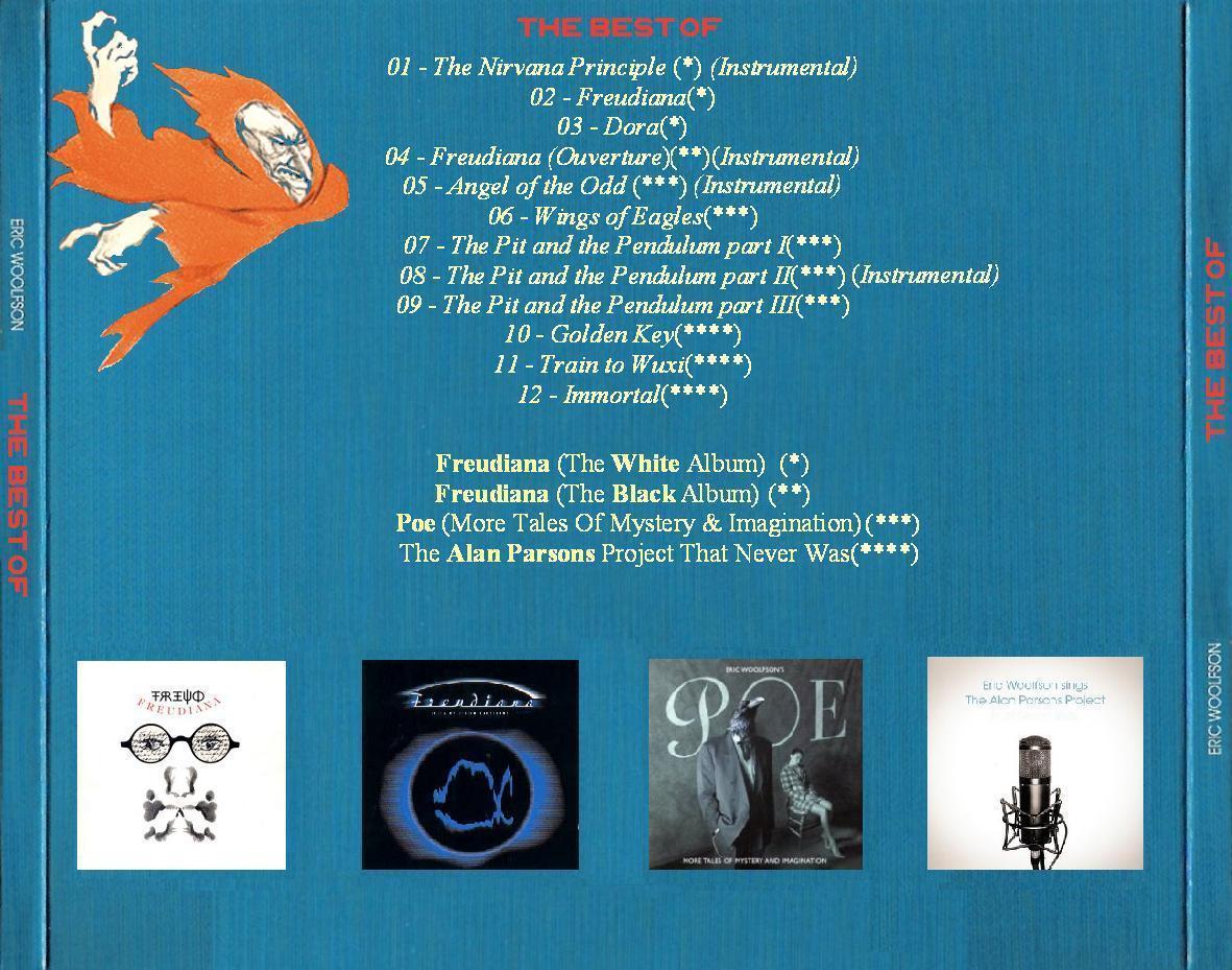 THE ALAN PARSONS PROJECT: BOOTLEG RECOPILATORIO: THE BEST OF ERIC WOOLFSON