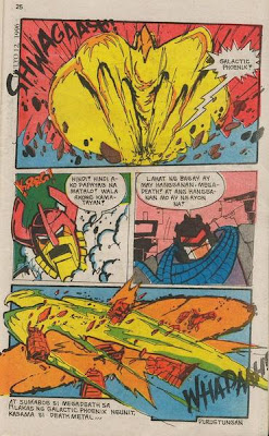 Combatron: Space Warrior: Original Combatron - Filipino Funny Komiks