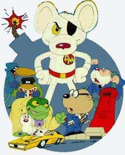 Danger Mouse cartoon character | CARTOON WORLD
