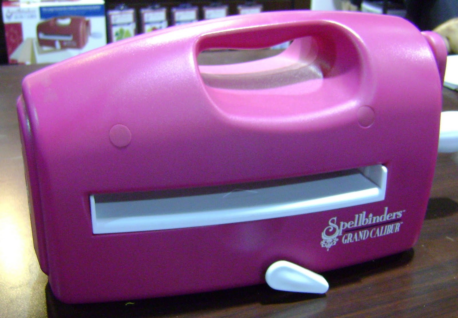 Stamped Designs Blog: Introducing...The GRAND CALIBUR!!!!