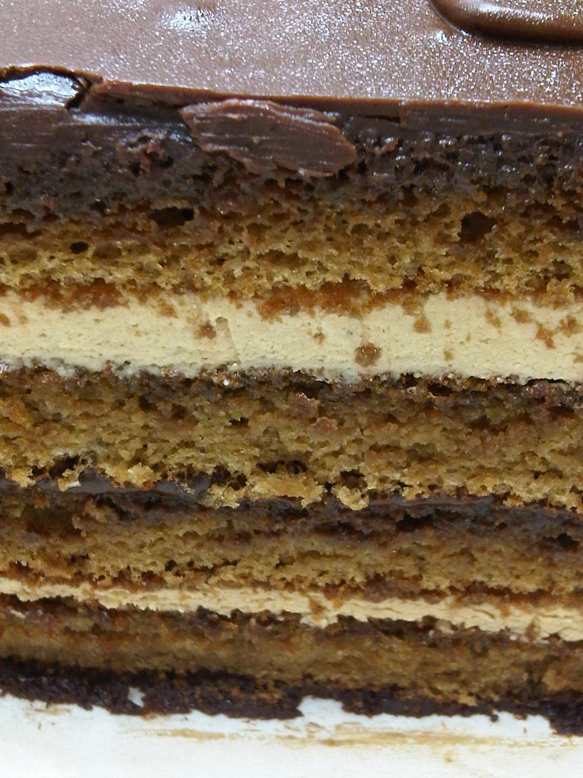 Sweets...Happiness: Opera cake (coffee marzipan joconde)