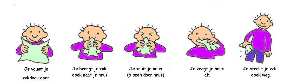 Ons knuffelpeuterklasje: Vuile neuzen...snuiten maar...