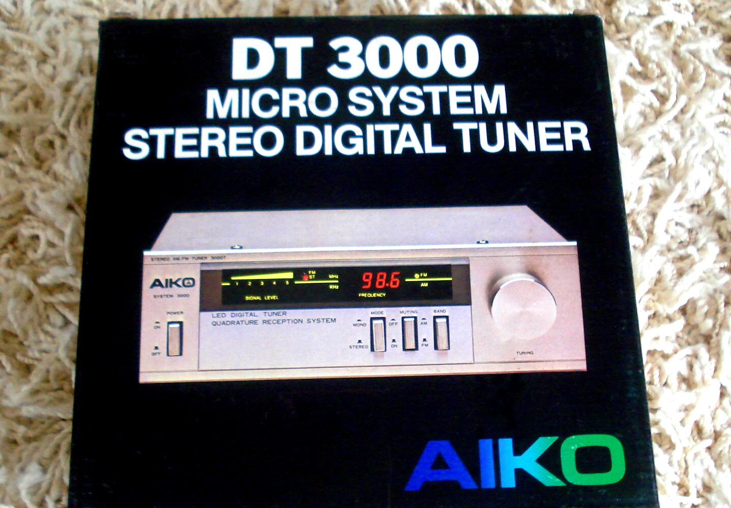 Página do Tempo/Janela do Tempo: AIKO DT 3000 - Tuner AIKO DT 3000