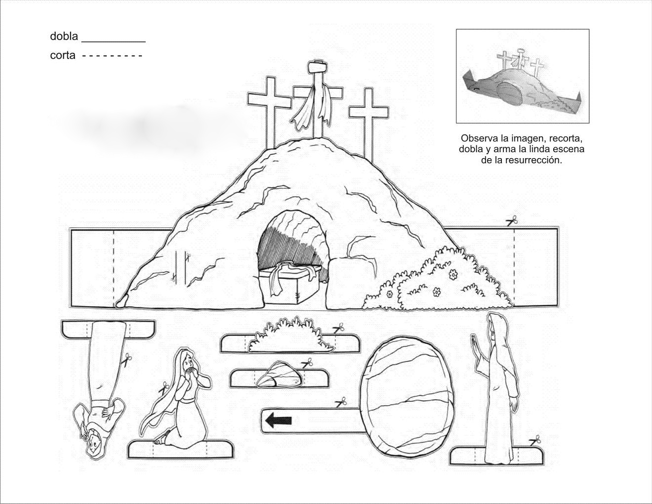 La casita de Nazaret: Domingo de Resurrección: ¡Feliz Pascua!