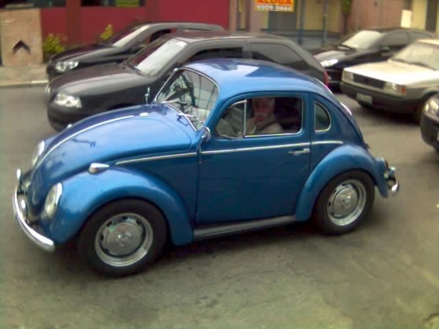 Fusca na foto: Mini Fusca