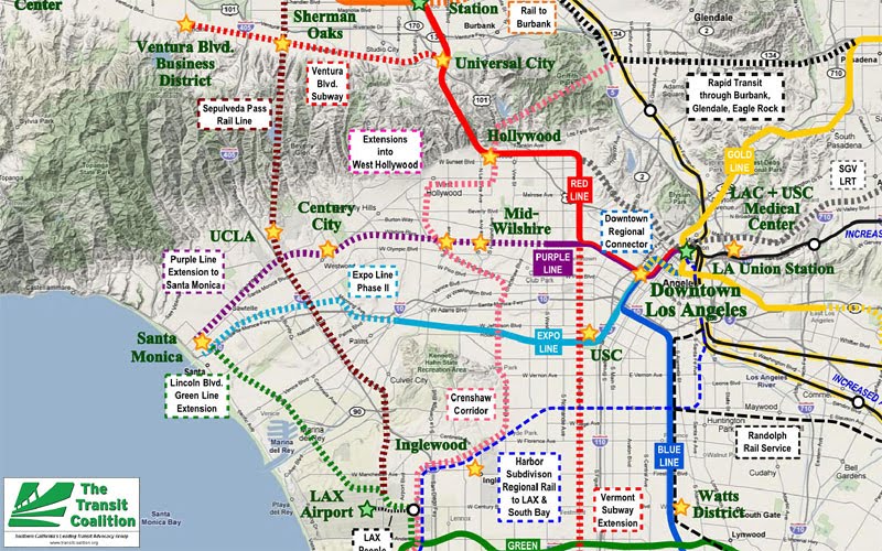 Expo Line Los Angeles Map - Map