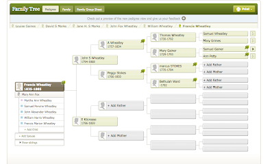 The Wheatley Family Tree: Update from Shannon and Mary