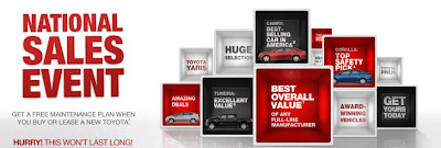 Cox Toyota: National Sales Event:
