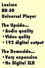 Everything Audio Network: Home Theater/Audiophile Review! Lexicon BD-30 ...