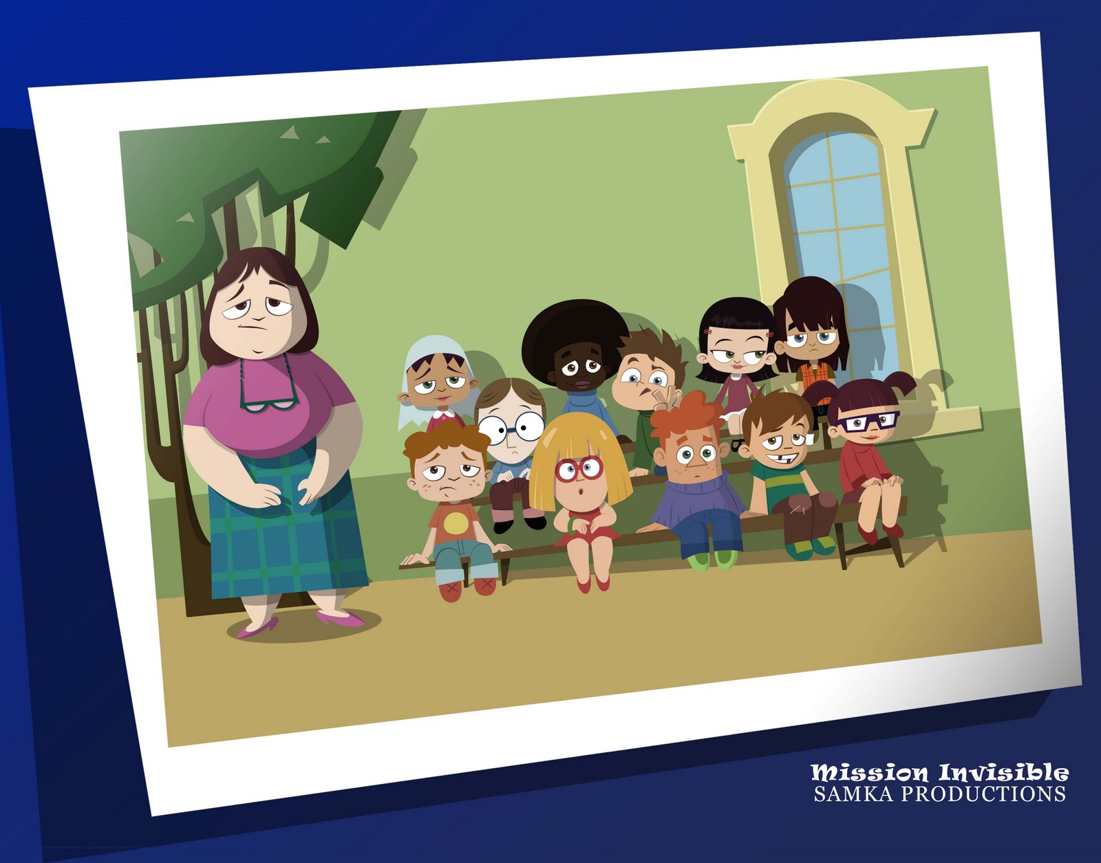 .: Character design sur la série "Mission Invisible" chez Samka Productions