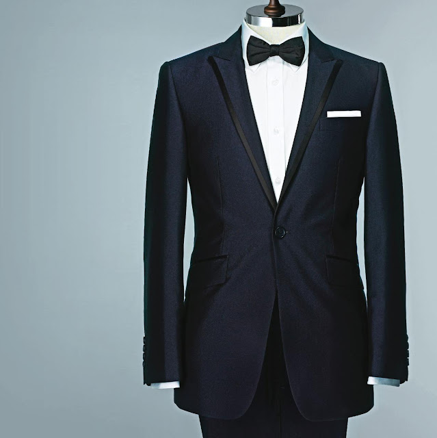 Burton’s Black Label Navy Blue Tux | london loothing 2011