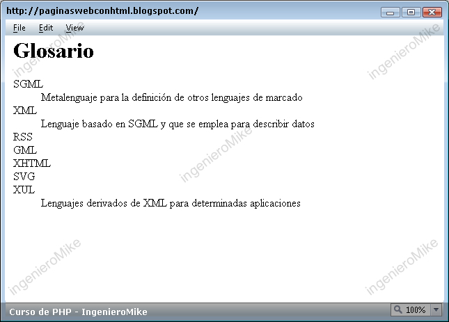 Curso de HTML: Listas