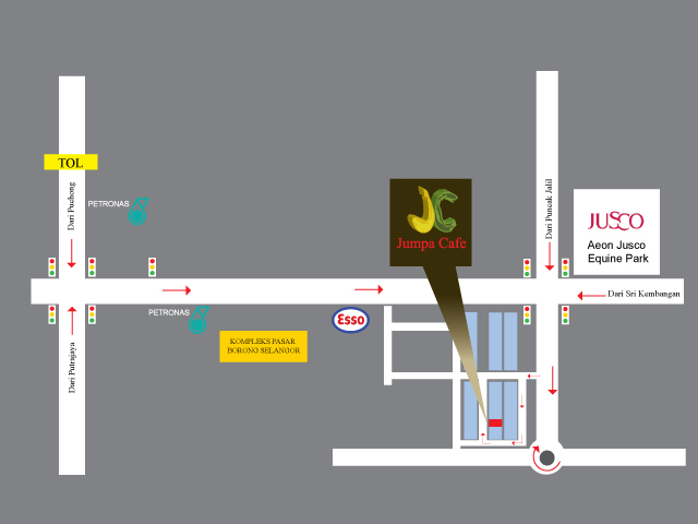 Jumpa Cafe: Our Cafe Map